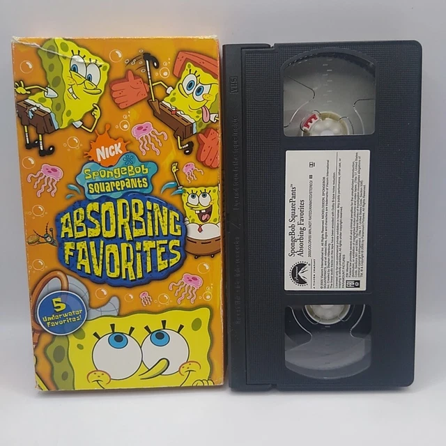 SPONGEBOB SQUAREPANTS - Absorbing Favorites (VHS, 2005) £28.97 ... SPONGEBOB SQUAREPANTS - Absorbing Favorites (VHS, 2005) £28.97 ...
