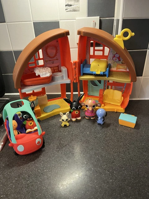 CBEEBIES BING KIDS Toy Play House Playset with Figures And Accessories ...