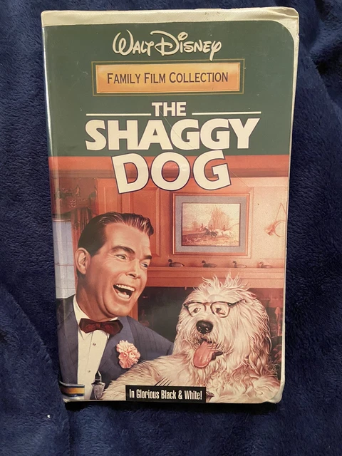 THE SHAGGY DOG VHS Clamshell Fred MacMurray Family Film Collection ...