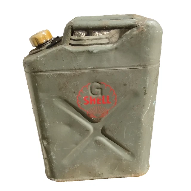 ANCIEN JERRYCAN AMÉRICAN daté de 1951 CONCO repris par SHELL EUR 24,99 ...
