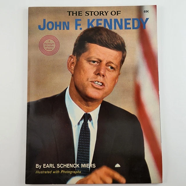 BOOKLET STORY OF John F Kennedy + In Memoriam Card JFK US President ...