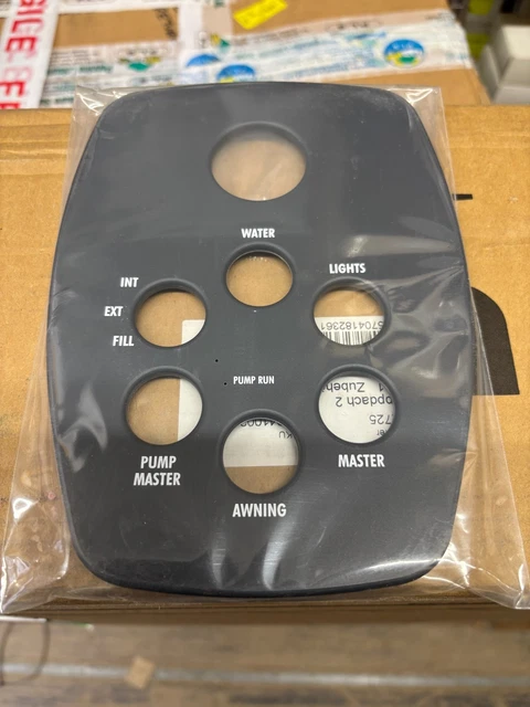 CARAVAN / MOTORHOME ELDDIS-COMPASS 12v CONTROL PANEL FACIA SURROUND £9. ...