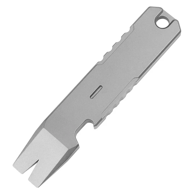 1 PIECE Pry Bar Multi Tool Bottle Opener, Outdoor Tool Titanium Alloy ...