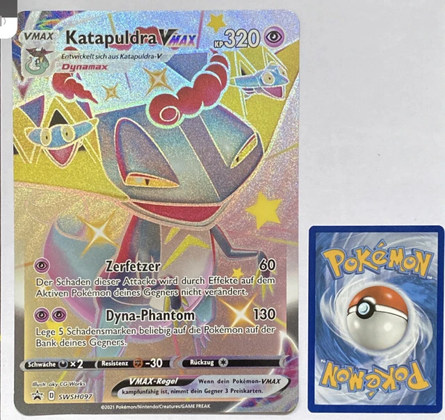 POKEMON KATAPULDRA VMAX Shiny | XXL Jumbo | Deutsch SWSH097 Promo ...