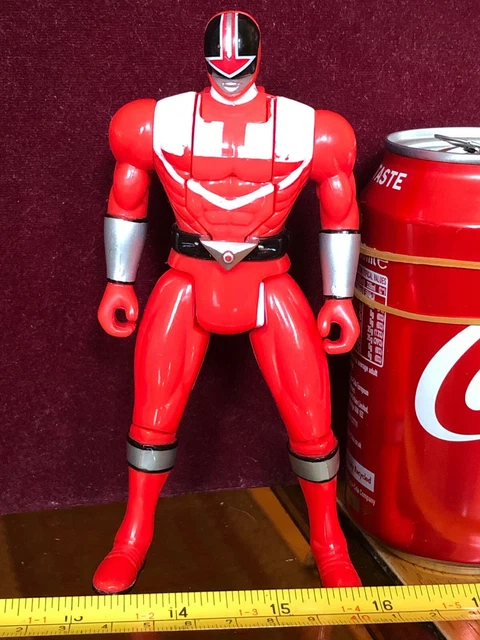 ACTION FIGURE POWER RANGER RED RANGER HEAD SWAP VINTAGE Official ...