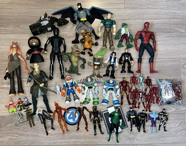 ACTION FIGURE JOB Lot / Various Figures - Marvel / DC / Disney + £50.00 ...