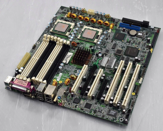 HP XW8200 WORKSTATION Motherboard 350446-001 Cpu Sl7Zc Intel Xeon 3.6 ...
