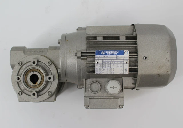 BONFIGLIOLI GETRIEBEMOTOR Schneckengetriebe VF 44 P1 P71 B14/,BN71B4 0 ...