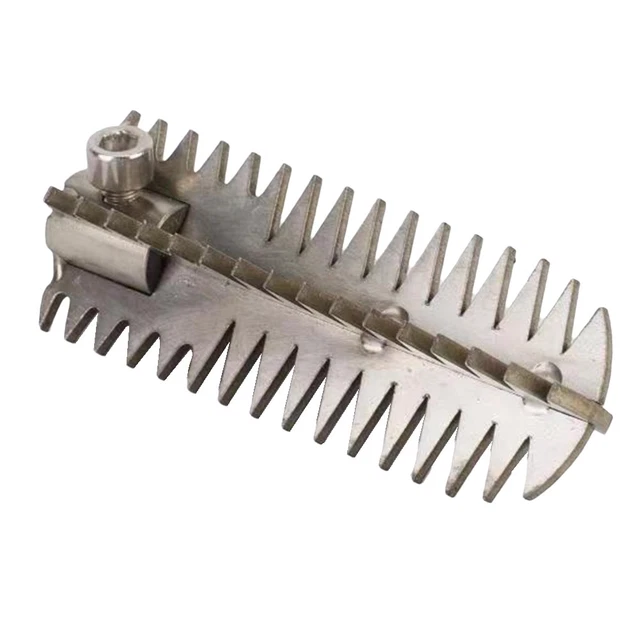 3X(STAINLESS STEEL ELECTRIC Fish Scale Scraper Accessories Fish Scale ...