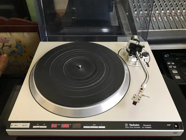TECHNICS SL-1400 MK2 Direct Drive Turntable & NEW Cartridge & Stylus £ ...