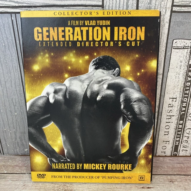 GENERATION IRON: EXTENDED Director's Cut collector's edition DVD (bodybuilding) EUR 4,68 ...