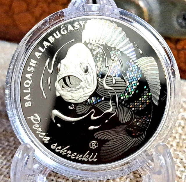 2023 KAZAKHSTAN 200 tenge Balkhash Perch Copper-nickel proof coin $67. ...