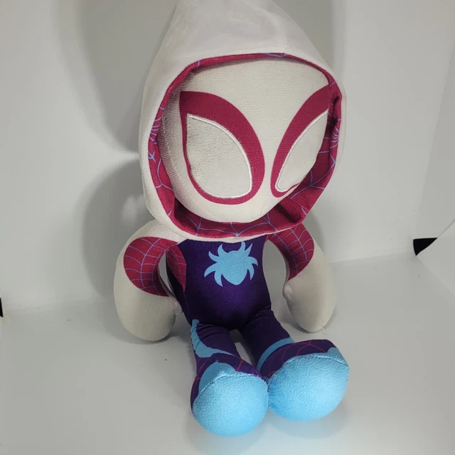 SPIDEY AMAZING FREINDS Ghost Spiderman Marvel Plush 13" Soft Toy £14.99 ...