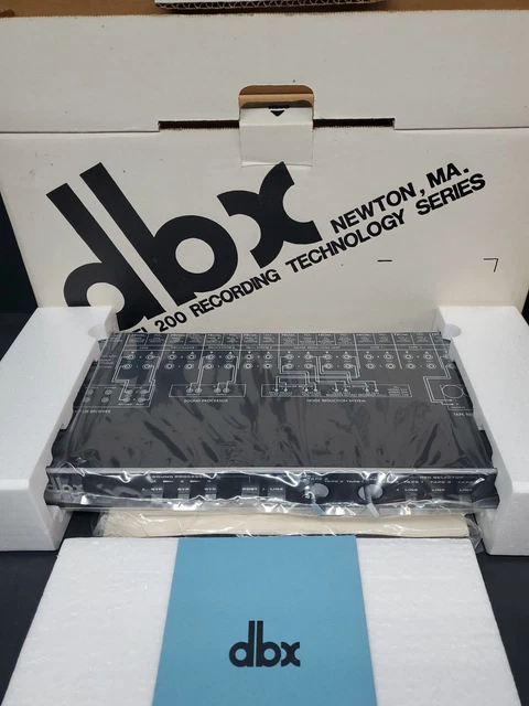 DBX 200 RECORDING Technology Series Program Route Selector New Open Box ...