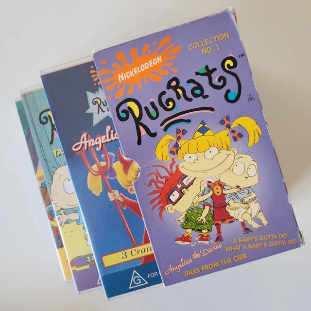 RUGRATS VHS COLLECTION No. 1 Box Set VGUC 1996 Vintage Video Tapes ...