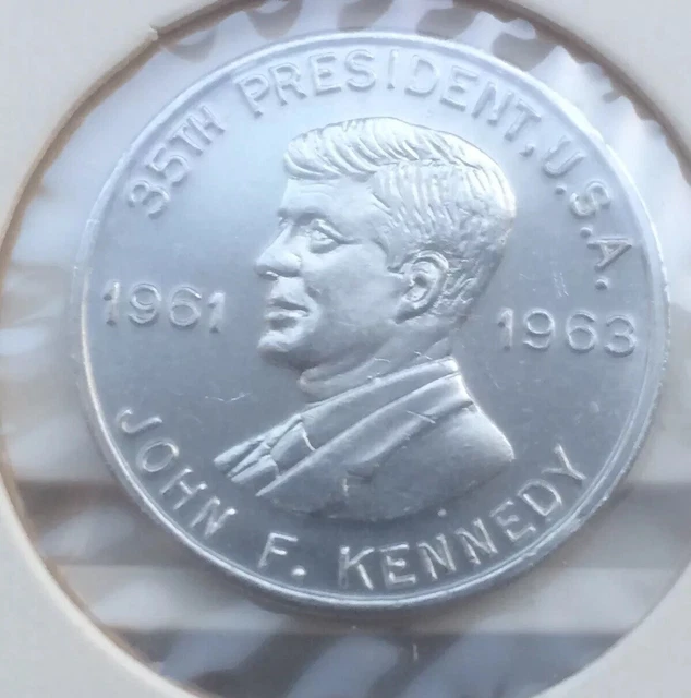 JOHN F KENNEDY JFK Presidential Commemorative Token $10.00 - PicClick CA