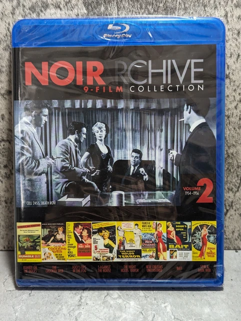 NOIR ARCHIVE 9 Film Collection Volume 2 1954-1956 3 blu-ray disc set ...
