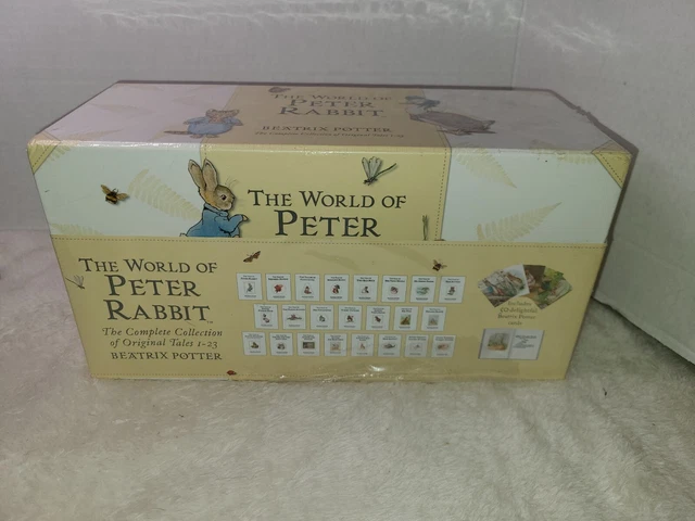 BEATRIX POTTER&S THE World of Peter Rabbit Complete Collection 1-23 Box ...