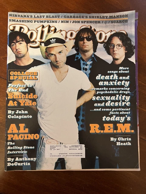 ROLLING STONE MAGAZINE #745 October 17, 1996 issue R.E.M. cover ...