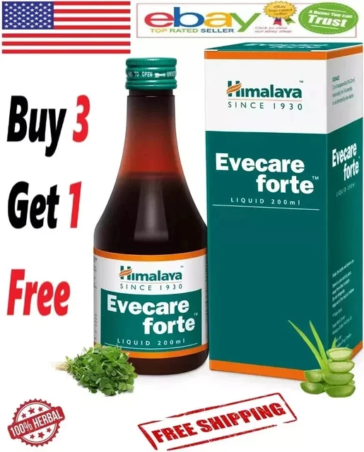 HIMALAYA EVECARE FORTE Syrup 200ml x Buy 3 Get 1 | Uterine & Hormonal ...
