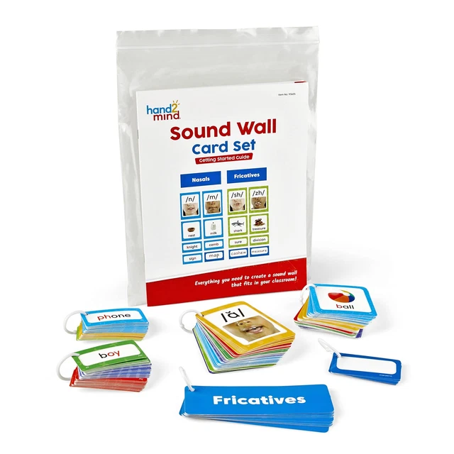 HAND2MIND SOUND WALL Classroom Phonics Kit, Letter Sounds for ...