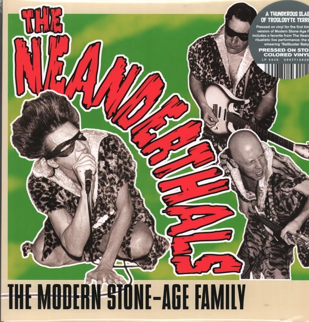 NEANDERTHALS MODERN STONE-AGE Family LP vinyl Europe Sundazed 2023 ...