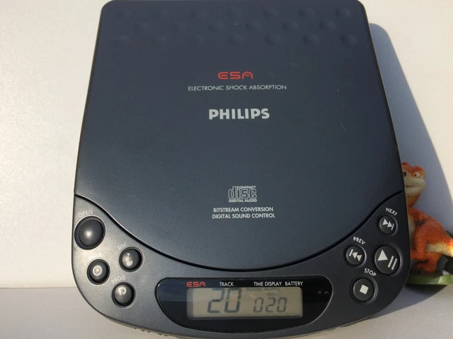 LECTEUR CD PHILIPS AZ 6846 disque CD Walkman meilleur top portable CD ...