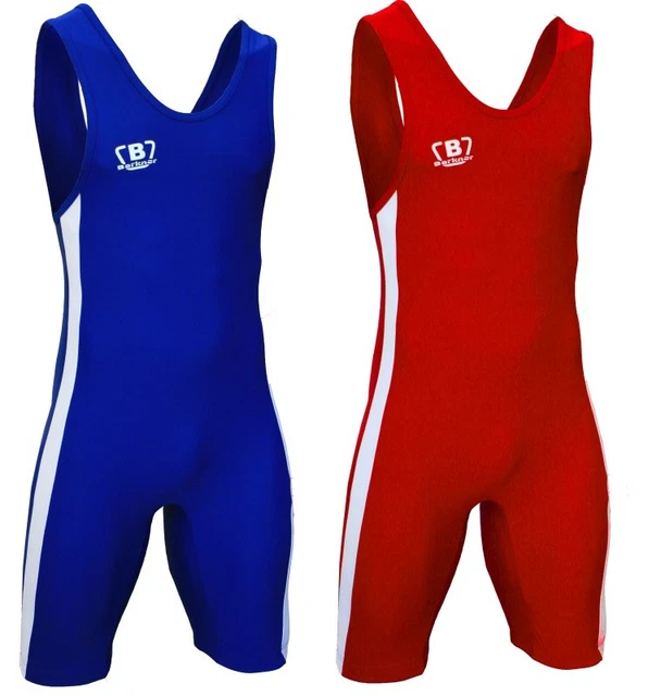 MEN'S WRESTLING SUIT Singlet BERKNER FIGHTER Ringertrikot Ringen Trikot ...
