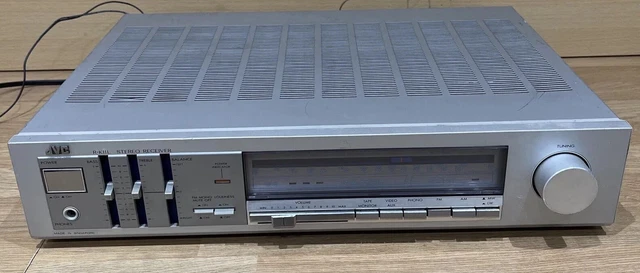 JVC R-K11L STEREO Receiver Amplifier Video AUX Phono Fm Am Mw Lw ...