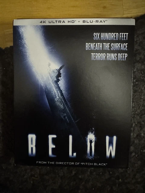 BELOW USA 4K Uhd 2 Disc Blu Ray With Slipcase £30.00 - PicClick UK