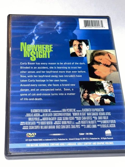 NOWHERE IN SIGHT [DVD] Helen Slater spedizione gratuita EUR 12,16 ...