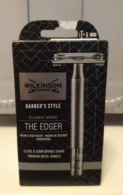WILKINSON BARBER'S STYLE The Edger With Premium Metal Handle £14.99 ...