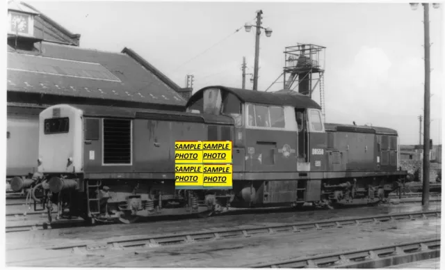 BRITISH RAILWAYS B&W Photograph-Class 17 Clayton D8559 at Polmadie 1971 ...