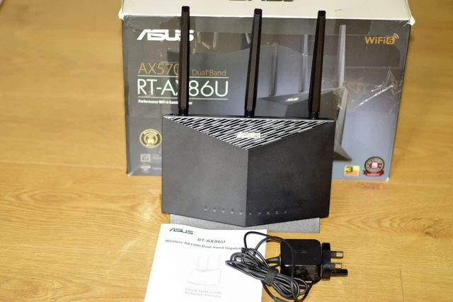 ASUS RT-AX86U DUAL Band WiFi 6 Gaming Router, £185.00 - PicClick UK