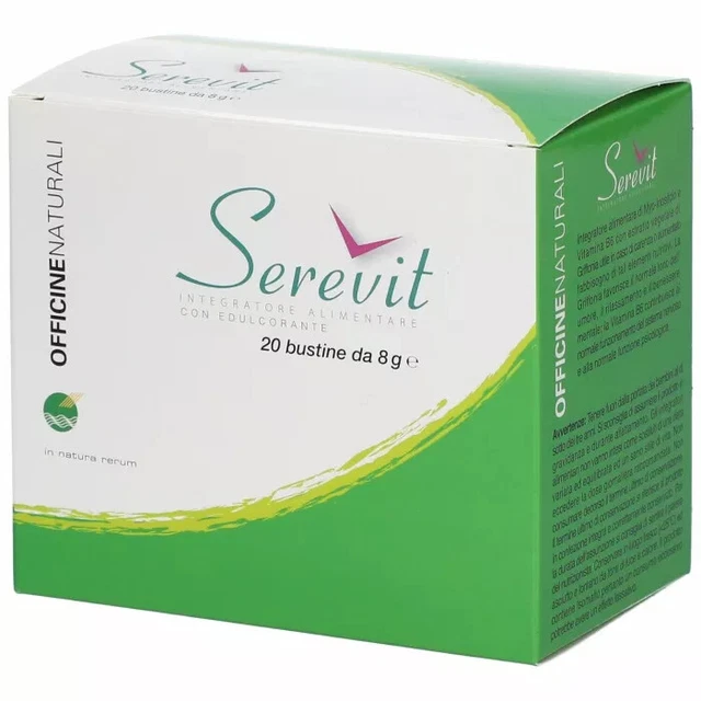 SEREVIT INTEGRATORE UMORE Rilassamento Benessere Mentale 20 bustine EUR ...