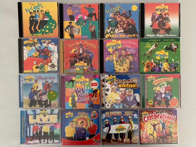 THE WIGGLES - 16x CDs bulk lot - OG Original Wiggles - GOOD COND. $150. ...