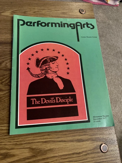 PERFORMING ARTS MAGAZINE Dec 1977 The Devil's Disciple £4.76 - PicClick UK