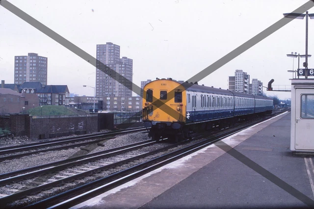 RAILWAY LOCOMOTIVE 35MM Slide – Class 415 Emu 4Epb At New Cross Station ...