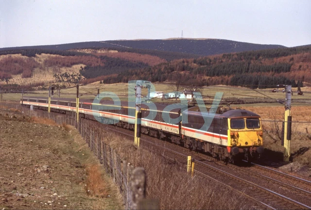 35MM RAILWAY SLIDE of Class 87 87003 @ Beattock Summit Copyright to ...