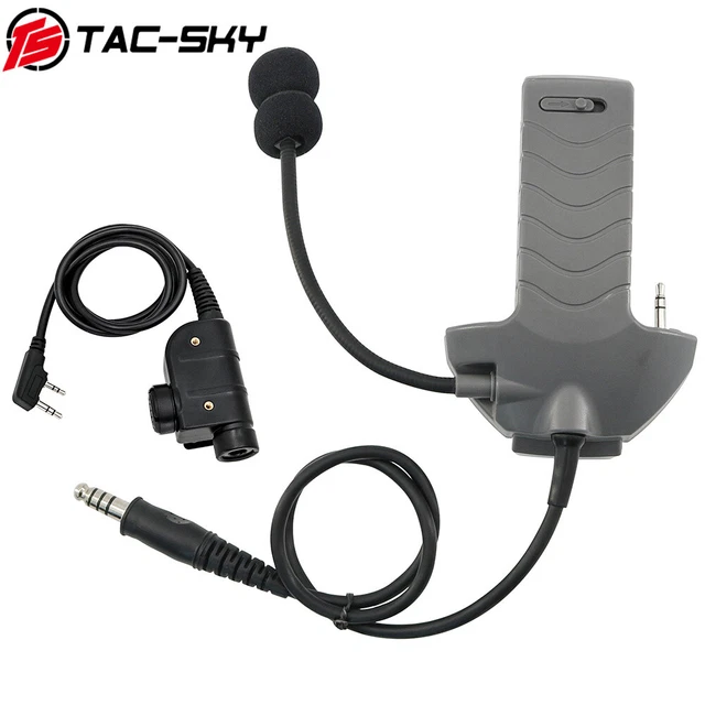 TS KIT MICROFONO Compatibile con Walker's Razor Slim Protezione Udito ...