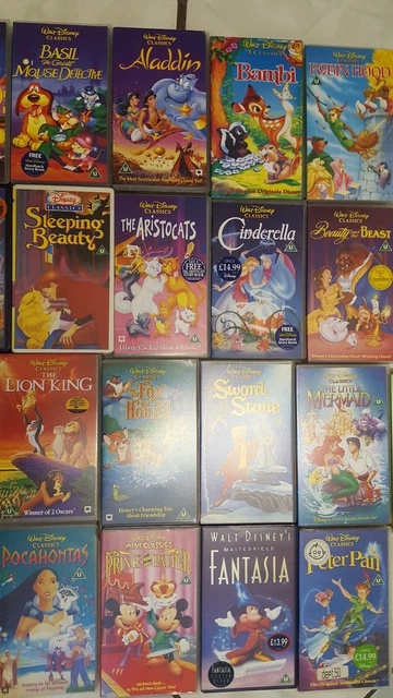 WALT DISNEY COLLECTION vhs £104.68 - PicClick UK