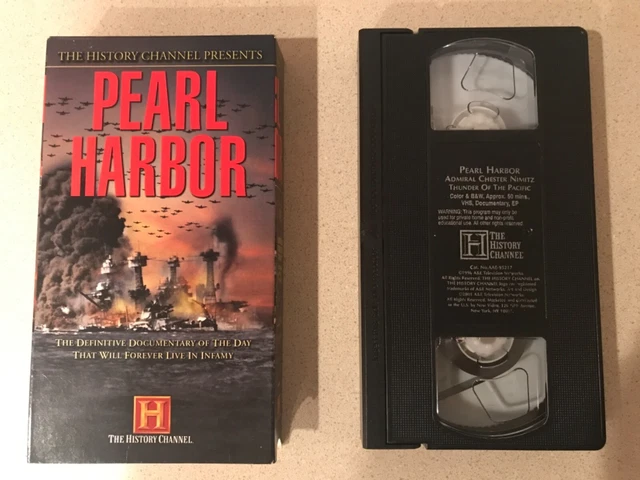 THE HISTORY CHANNEL Presents Pearl Harbor (VHS, 2001) Volume III £1.48 ...