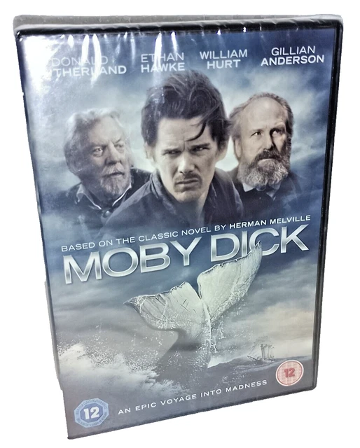 MOBY DICK DVD 2014 Action & Adventure Donald Sutherland Ethan Hawke ...