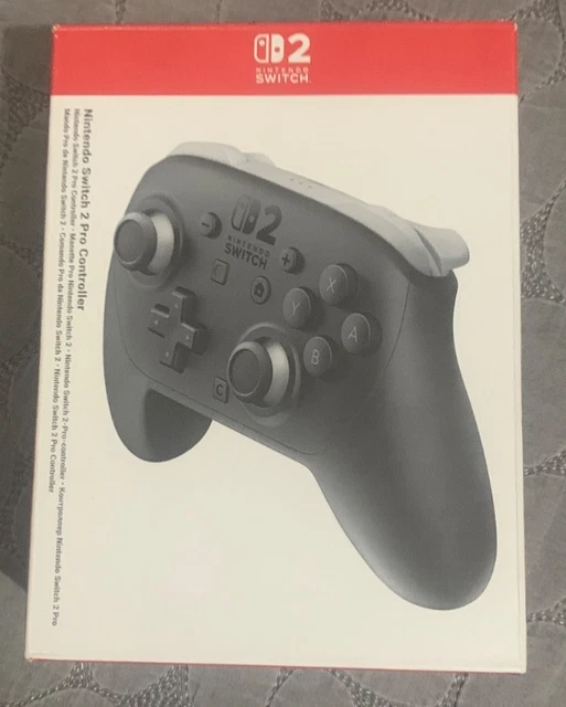 NINTENDO SWITCH 2 Pro Controller - Black £68.28 - PicClick UK
