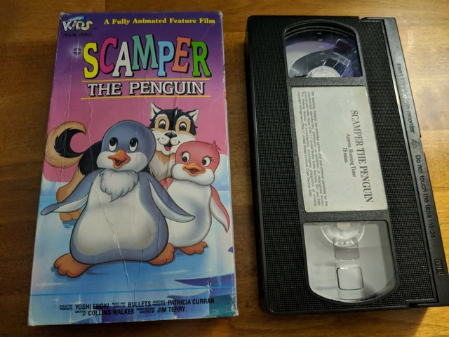SCAMPER THE PENGUIN (VHS, 1989) Lolo Enoki anime 1986 £5.90 - PicClick UK