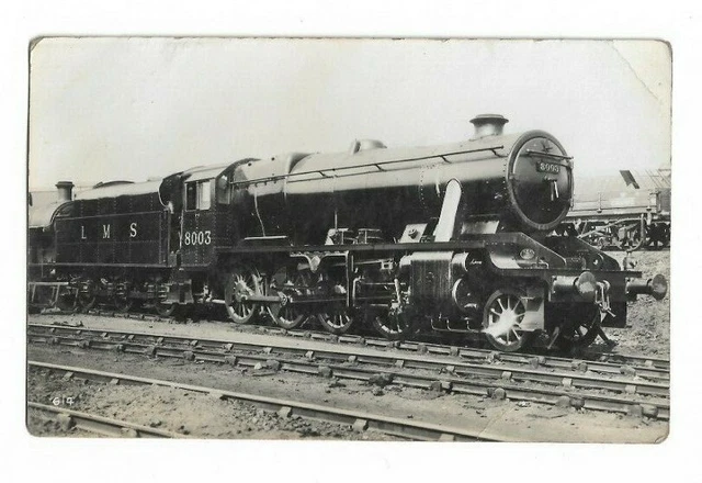LMS LOCO NO 8003. RP Postcard. £2.00 - PicClick UK