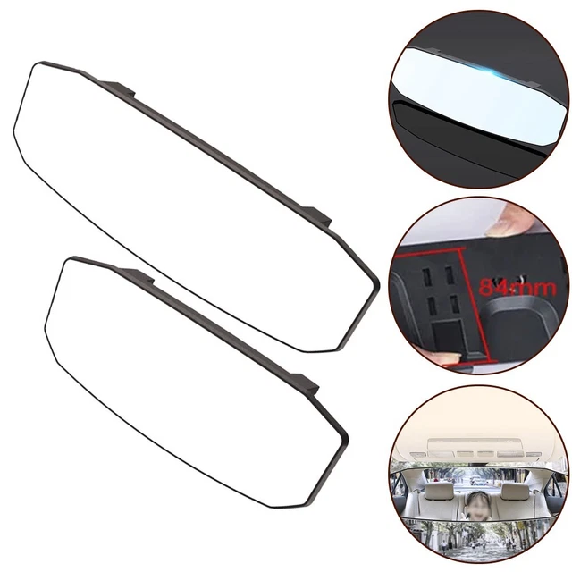 EASY INSTALLATION AND Improved Visibility Wide Angle Convex Rearview ...