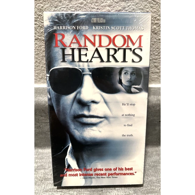 RANDOM HEARTS VHS Harrison Ford Kristin Scott Thomas Electric Pair Vhs ...