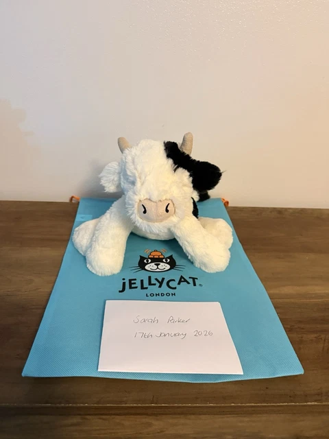 JELLYCAT SMUDGE COW £37.10 - PicClick UK