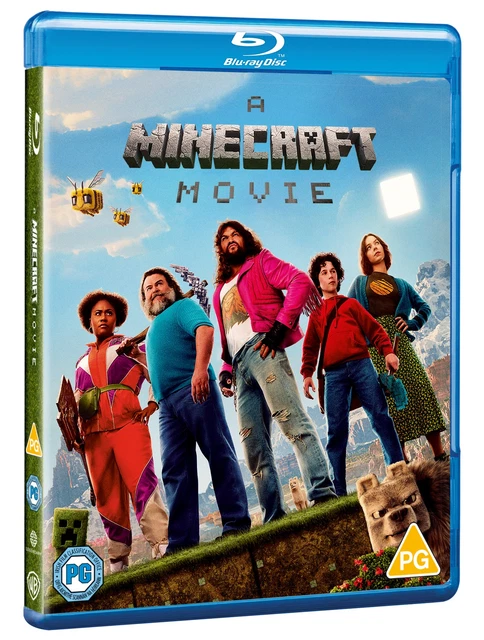 A MINECRAFT MOVIE (Blu-ray) Danielle Brooks Emma Myers Kate McKinnon ...